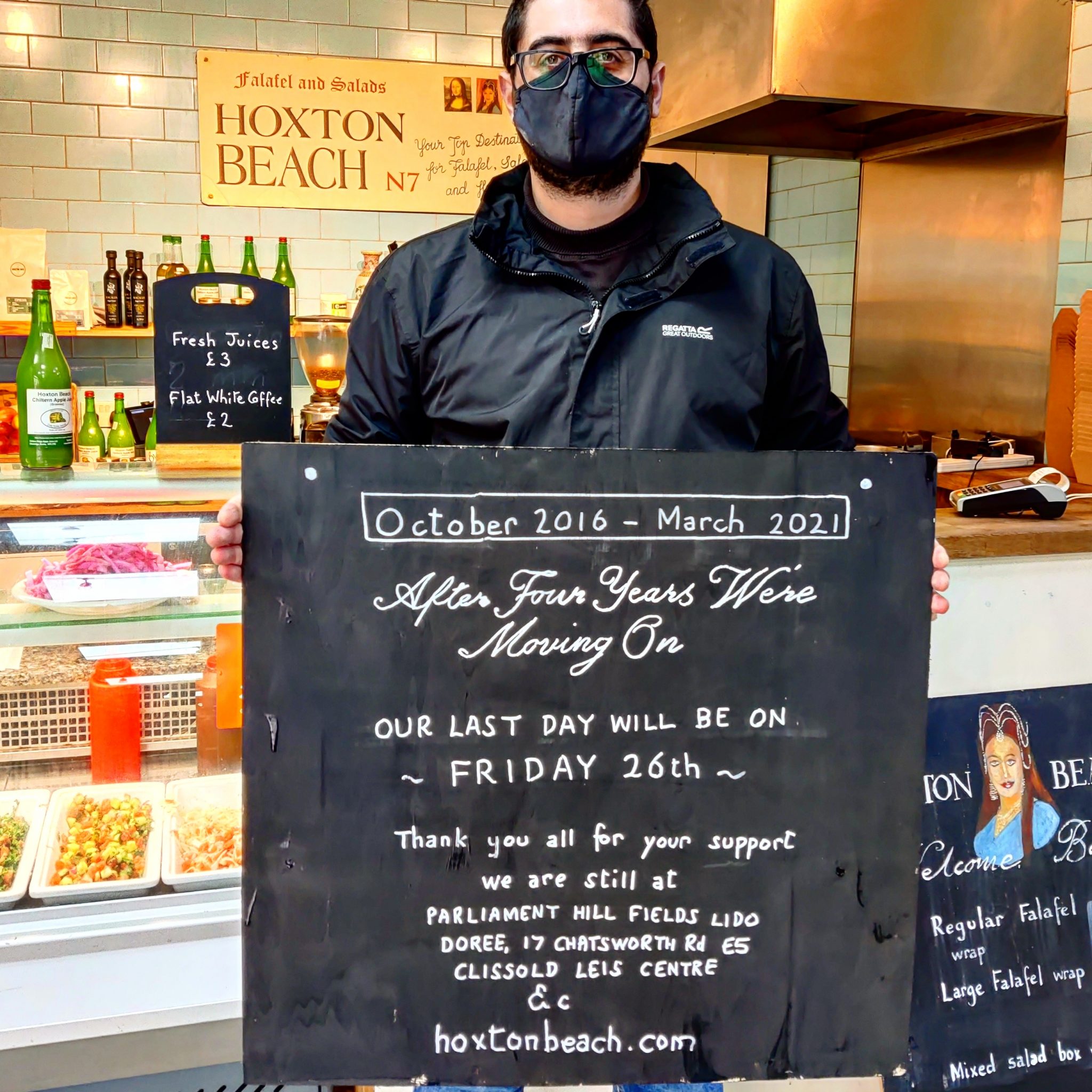 Hoxton Beach – Hoxton Beach Bread Falafel Cafés